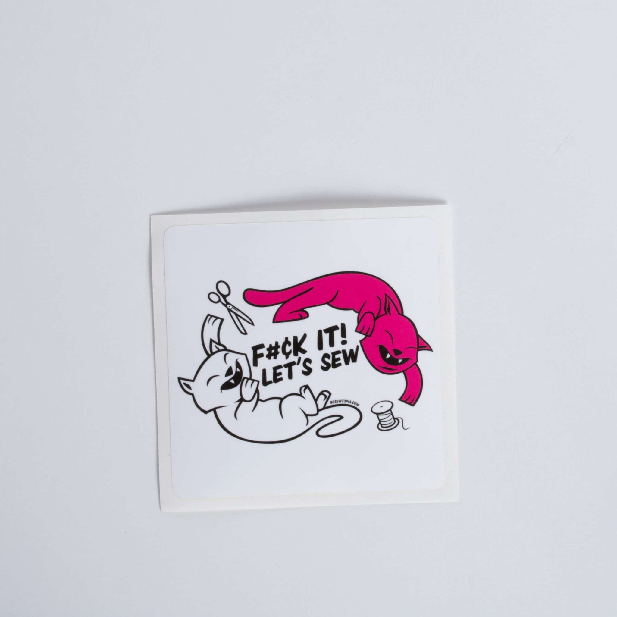 Holy Shit Balls (Classic) Sticker - Sewtopia