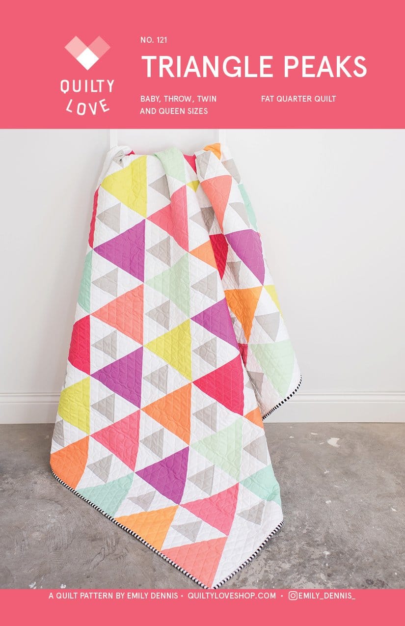 Pen + Paper Patterns Pineberry Solid Quilt Kit - Sewtopia