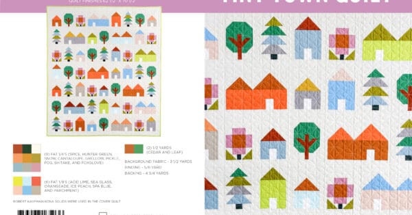 Pen + Paper Patterns - Tiny Town Quilt - Sewtopia