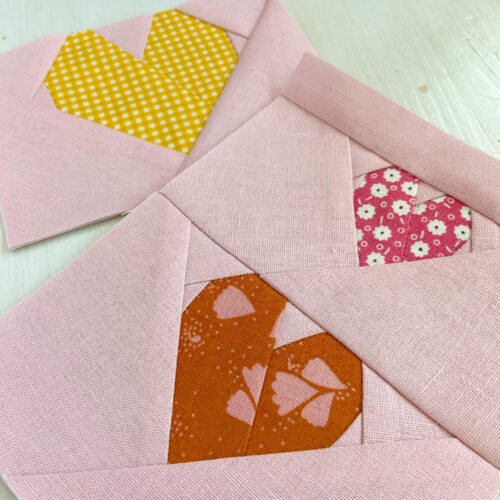 Happy Sew Lucky Love Banner PDF Pattern - Sewtopia