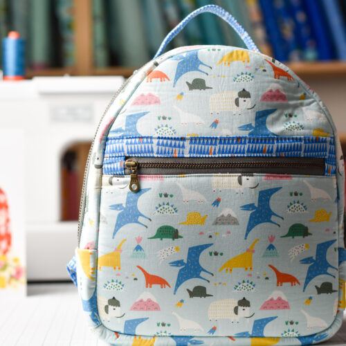 Knot and Thread Design The Violet Backpack Pattern - Sewtopia