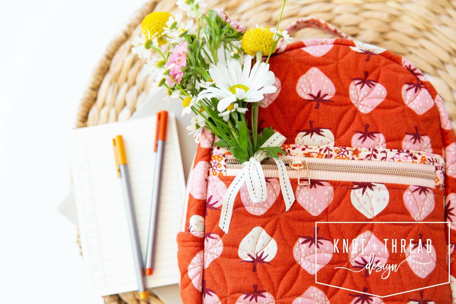 Knot and Thread Design The Violet Backpack Pattern - Sewtopia