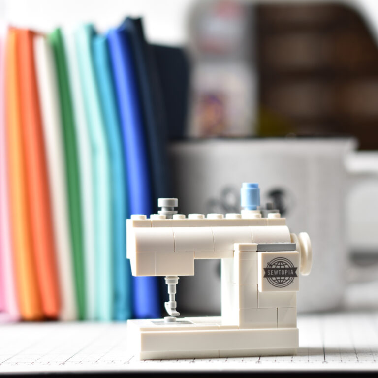 Sewtopia White LEGO® Sewing Machine - Sewtopia