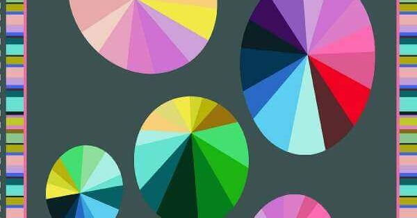 Windham Fabrics Annabel Wrigley Color Wheel Panel - Sewtopia
