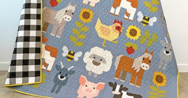 Elizabeth Hartman Fab Farm Quilt Pattern - Sewtopia