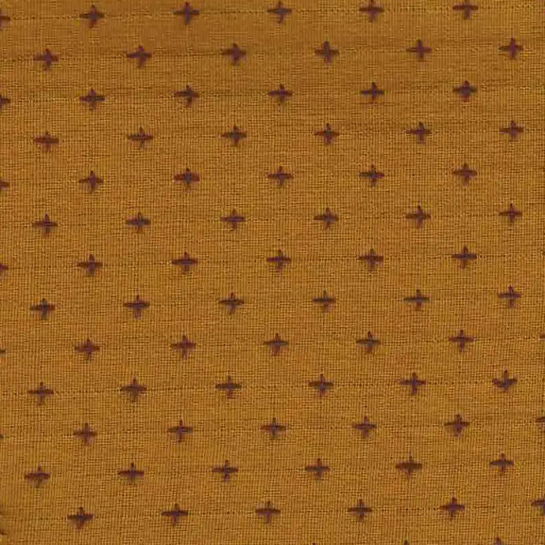 Diamond Textiles Manchester Pluses Mustard Grape - Sewtopia