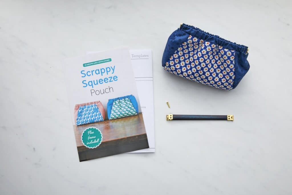 Zakka Workshop Scrappy Squeeze Pouch + Kit - Sewtopia