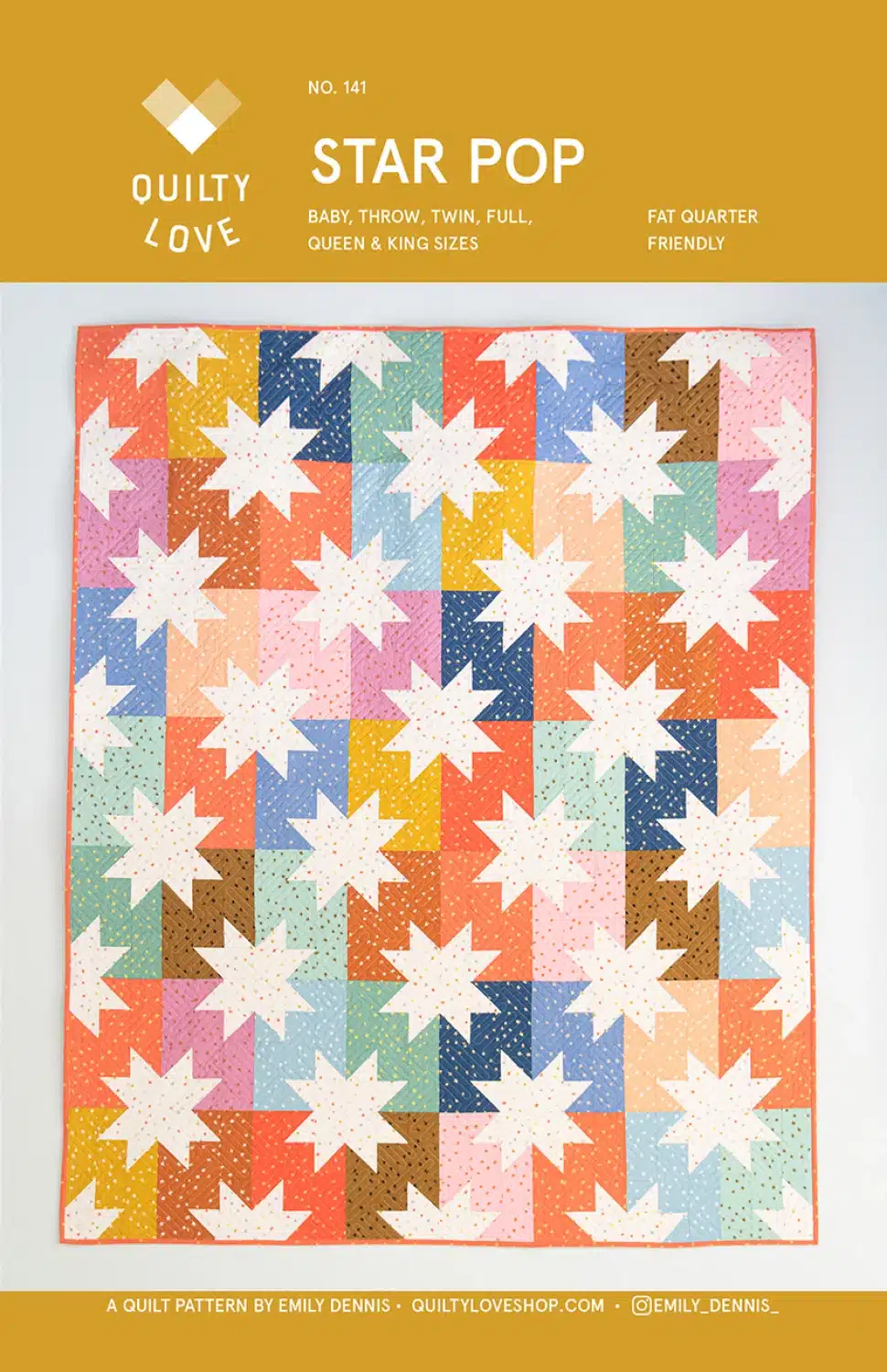 Star Pop Quilt Pattern - Sewtopia