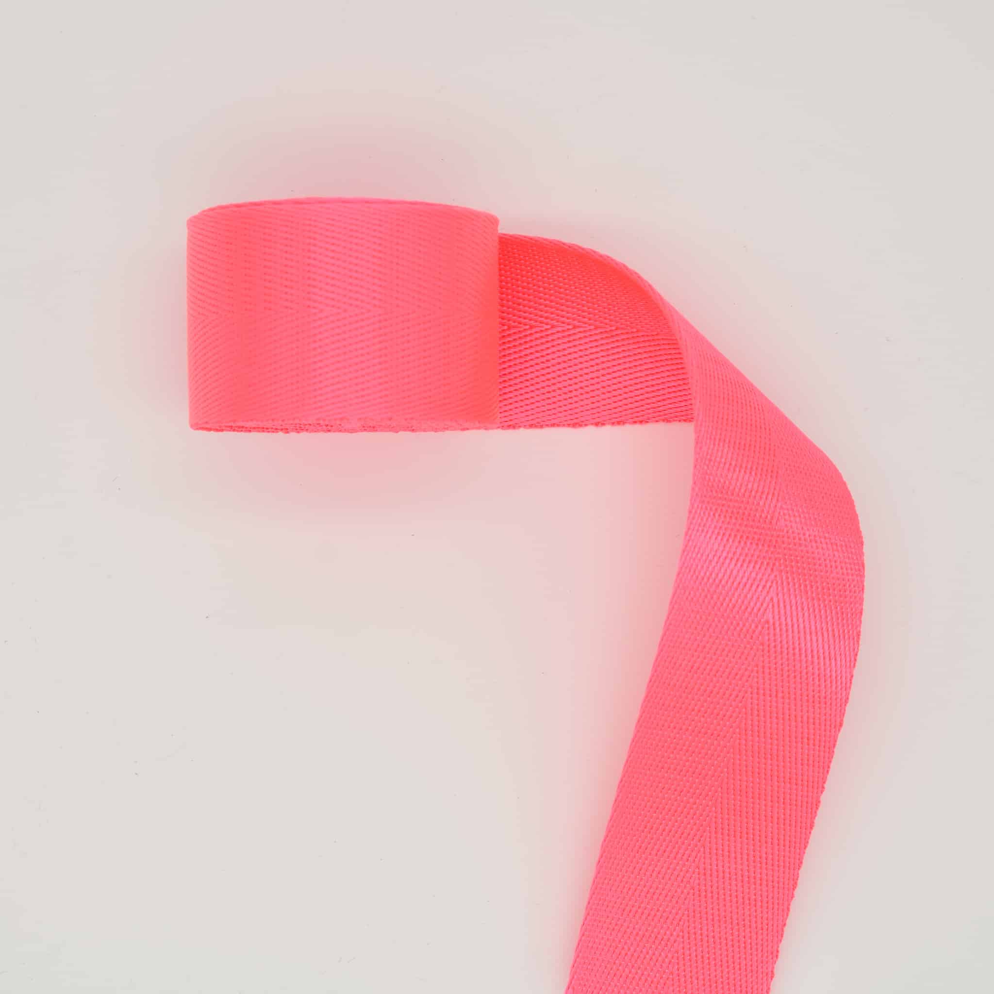 Neon Pink Webbing 1" - Sewtopia