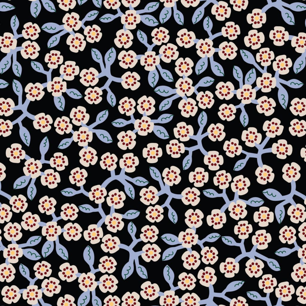 Cloud 9 Fabrics Leah Duncan Fern Grove Sweet Briar - Sewtopia