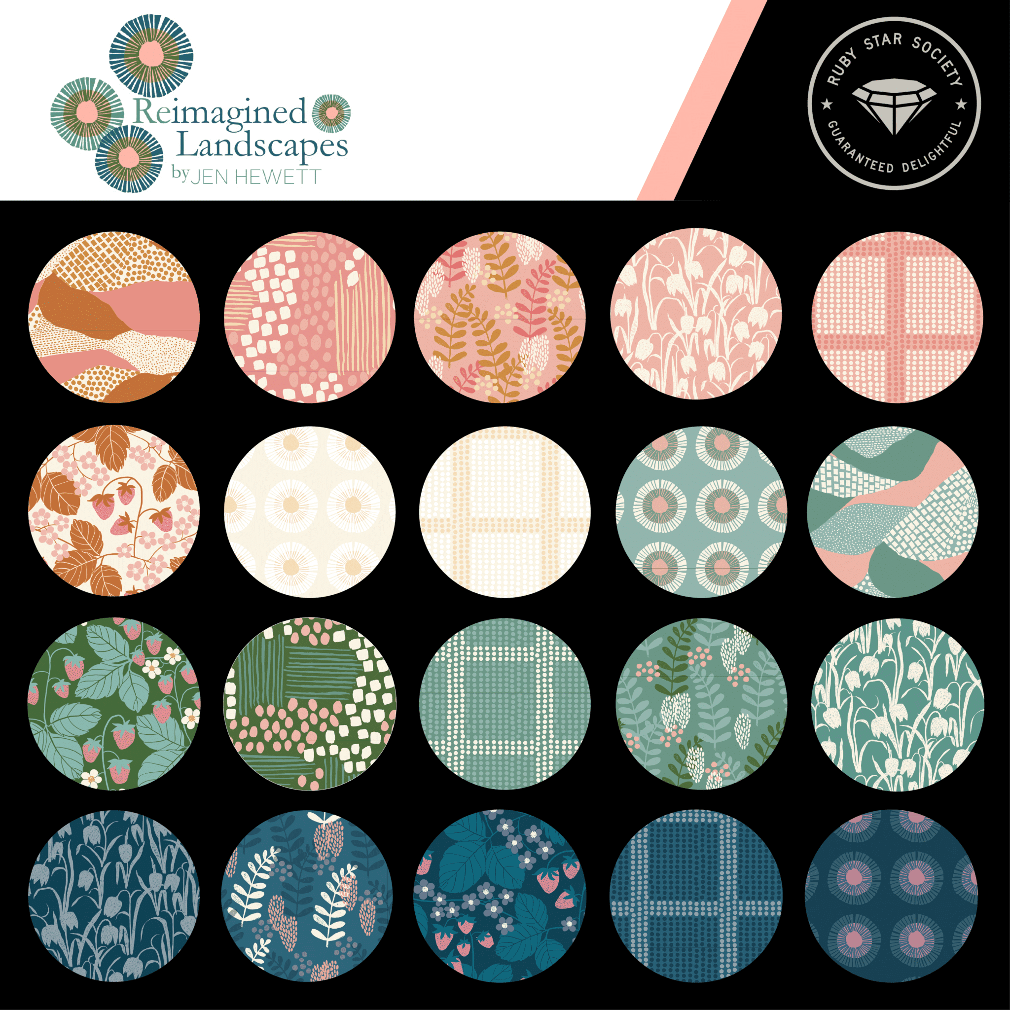 Ruby Star Society Jen Hewett Reimagined Landscapes Bundle - Sewtopia