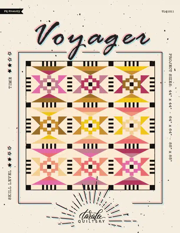 Taralee Quiltery Voyager Pattern - Sewtopia