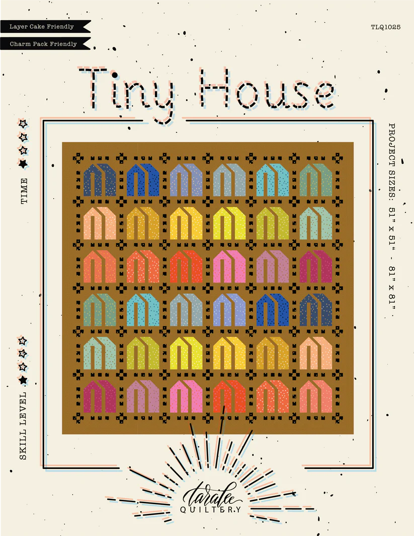 Taralee Quiltery Tiny House Pattern - Sewtopia
